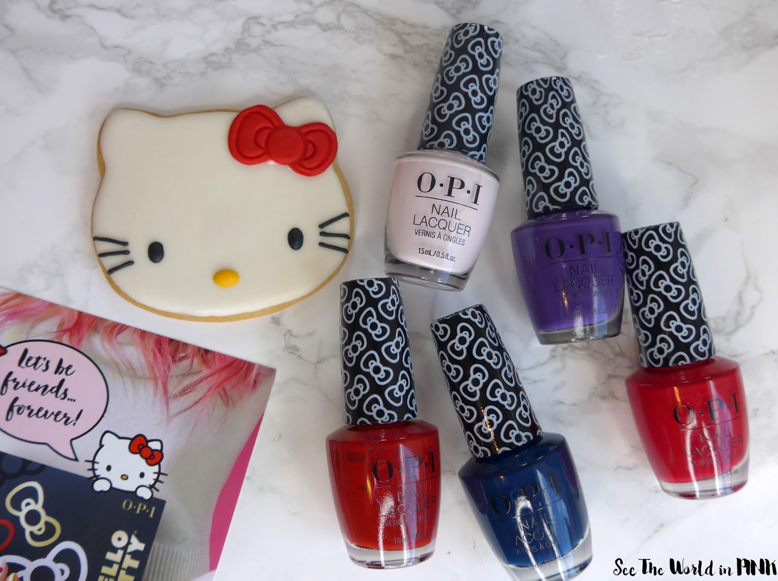 Manicure Monday - Hello Kitty by OPI Holiday 2019 Collection | See the ...
