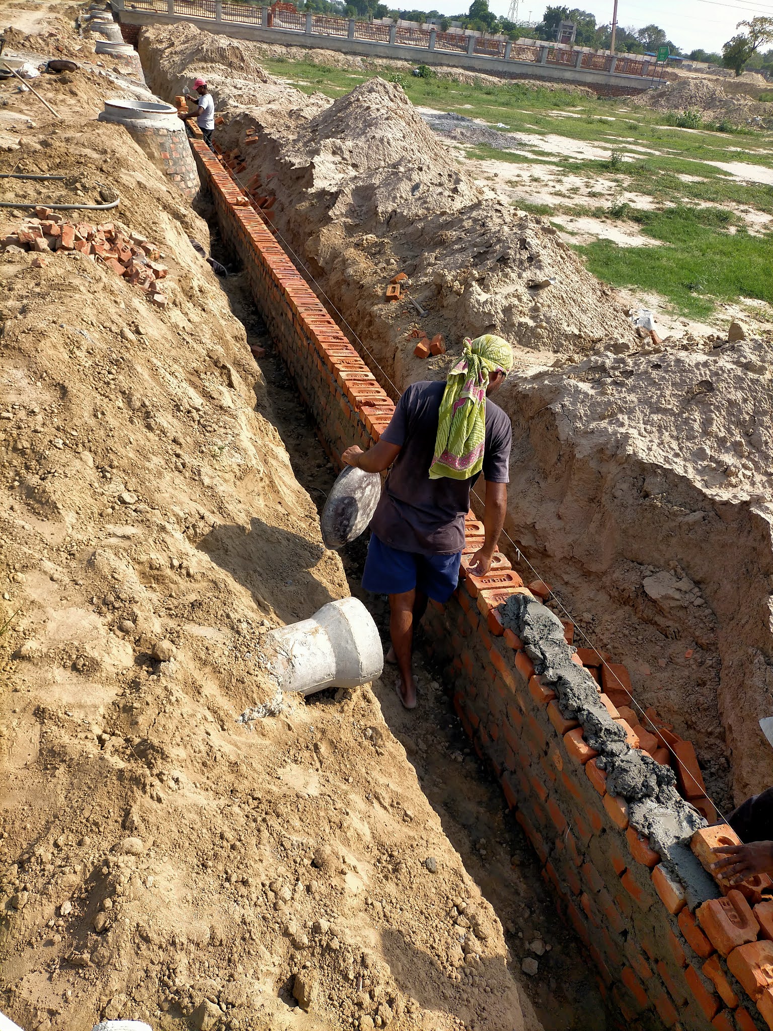 Toe Wall work - up to 01-06-2021 to 07-06-2021