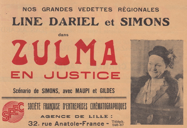 Mémoire du folk en Nord Pas de Calais: Léopold SIMONS (1901-1979) le cinéma