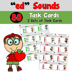 FREE Sounds for -ed (t-d-ed) Activity | Teacher's Take-Out