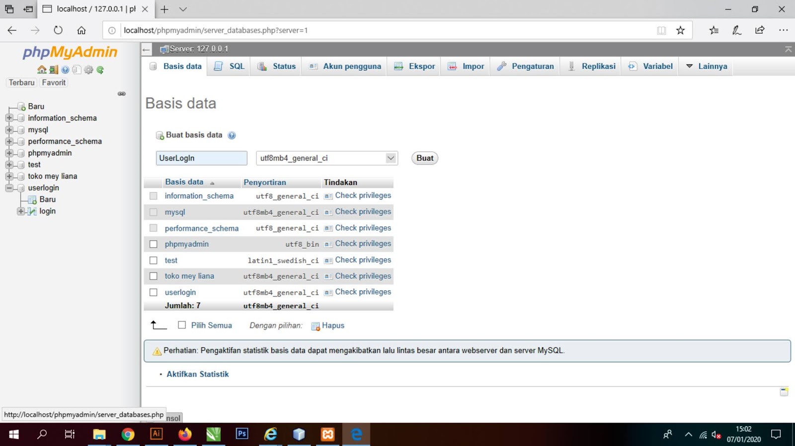 Kreasi Gemilang: Membuat Aplikasi Java mysql