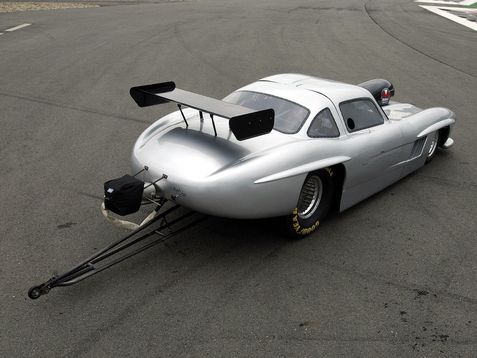Mercedes-Benz 300SL "Gullwing" DRAG RACE EDITION | BENZTUNING