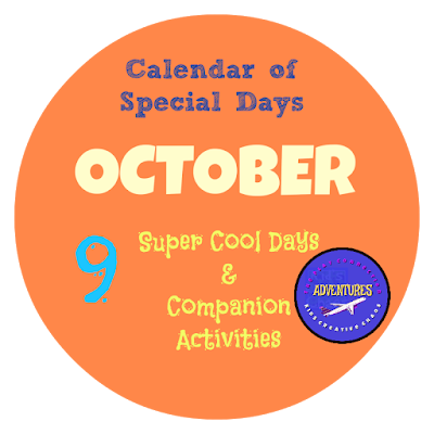 October Calendar of Special Days and Unique Holidays for Kids 2020 ...