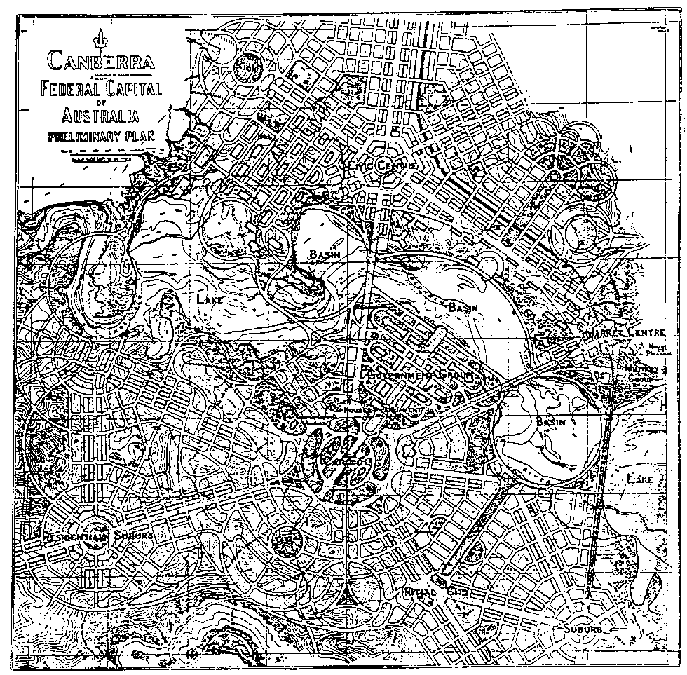 Aman's Guide to Archi 8: Canberra City Plan 1912