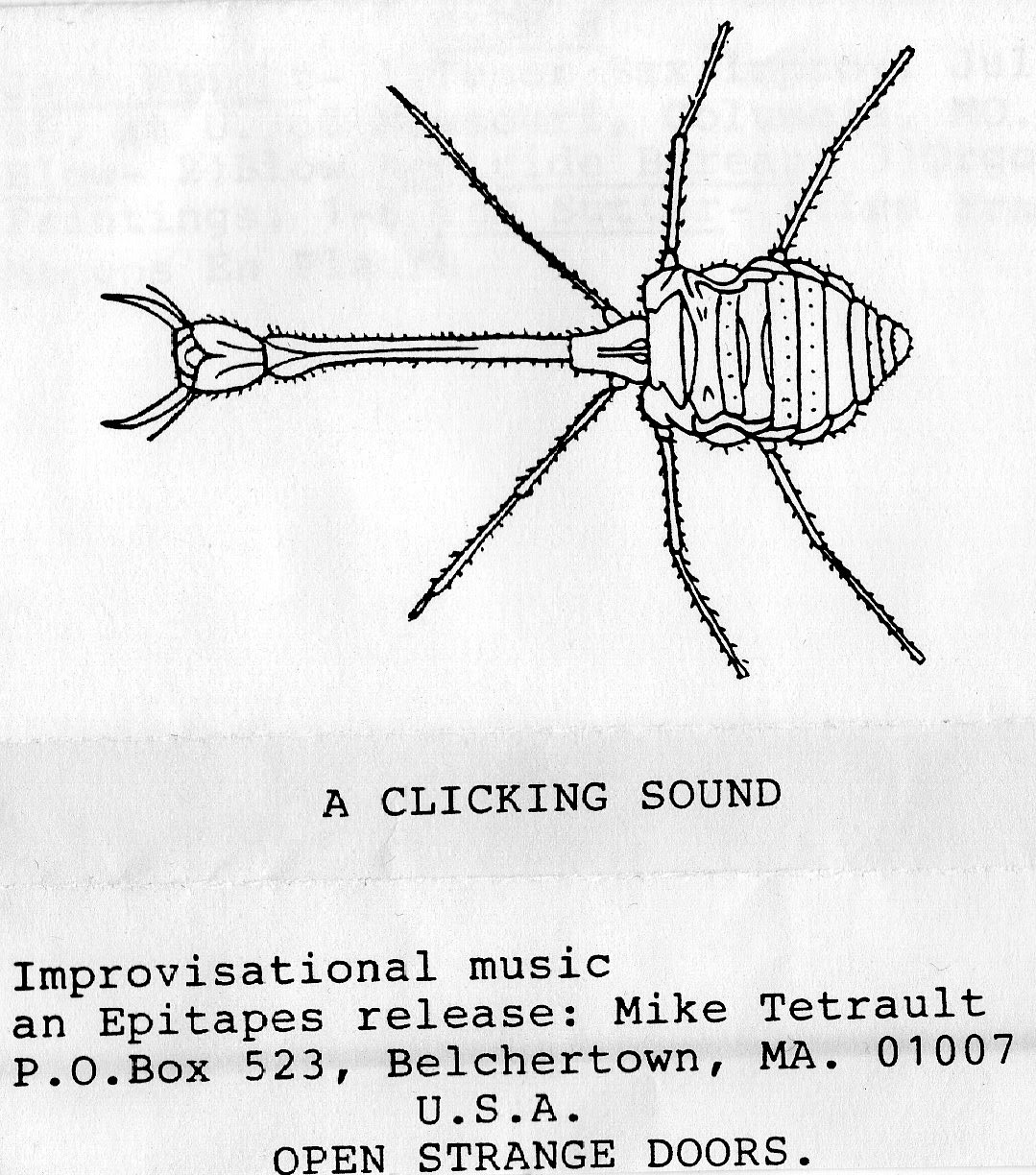 Archaic Inventions: Various Artists - A Clicking Sound -198X- (Cassette ...