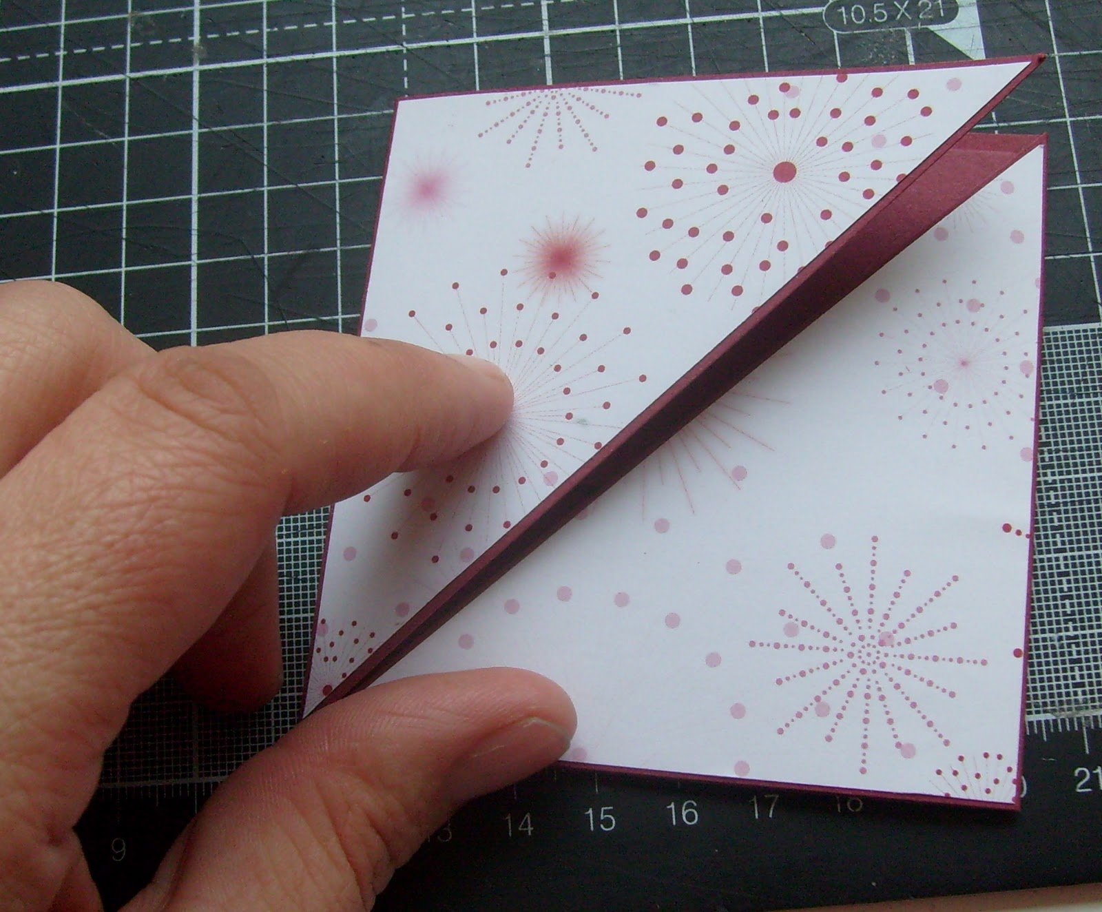 Night Owl Designs: 6 Panel Fold Card Tutorial