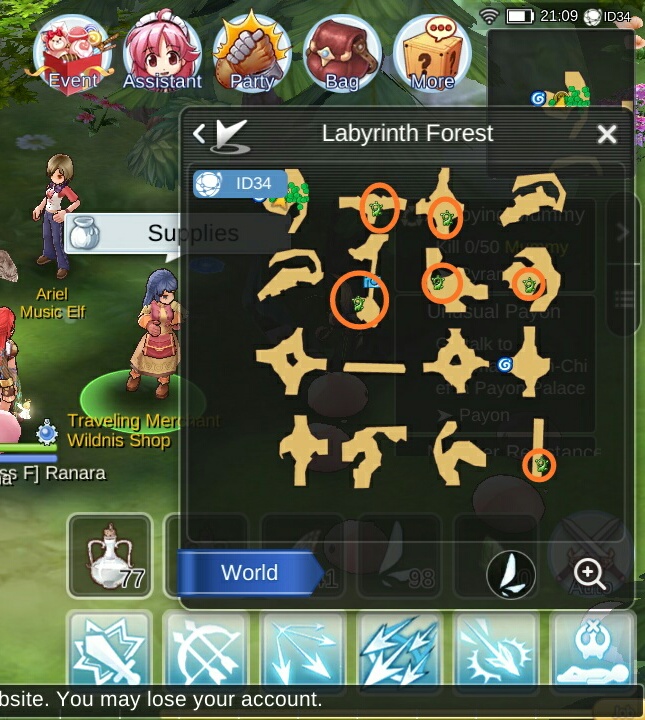 Guide Mencari Monster Mandragora Seed Di Labyrn Forest Ragnarok M ...