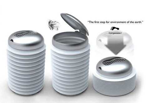 Homemade Trash Compactor - Classic House