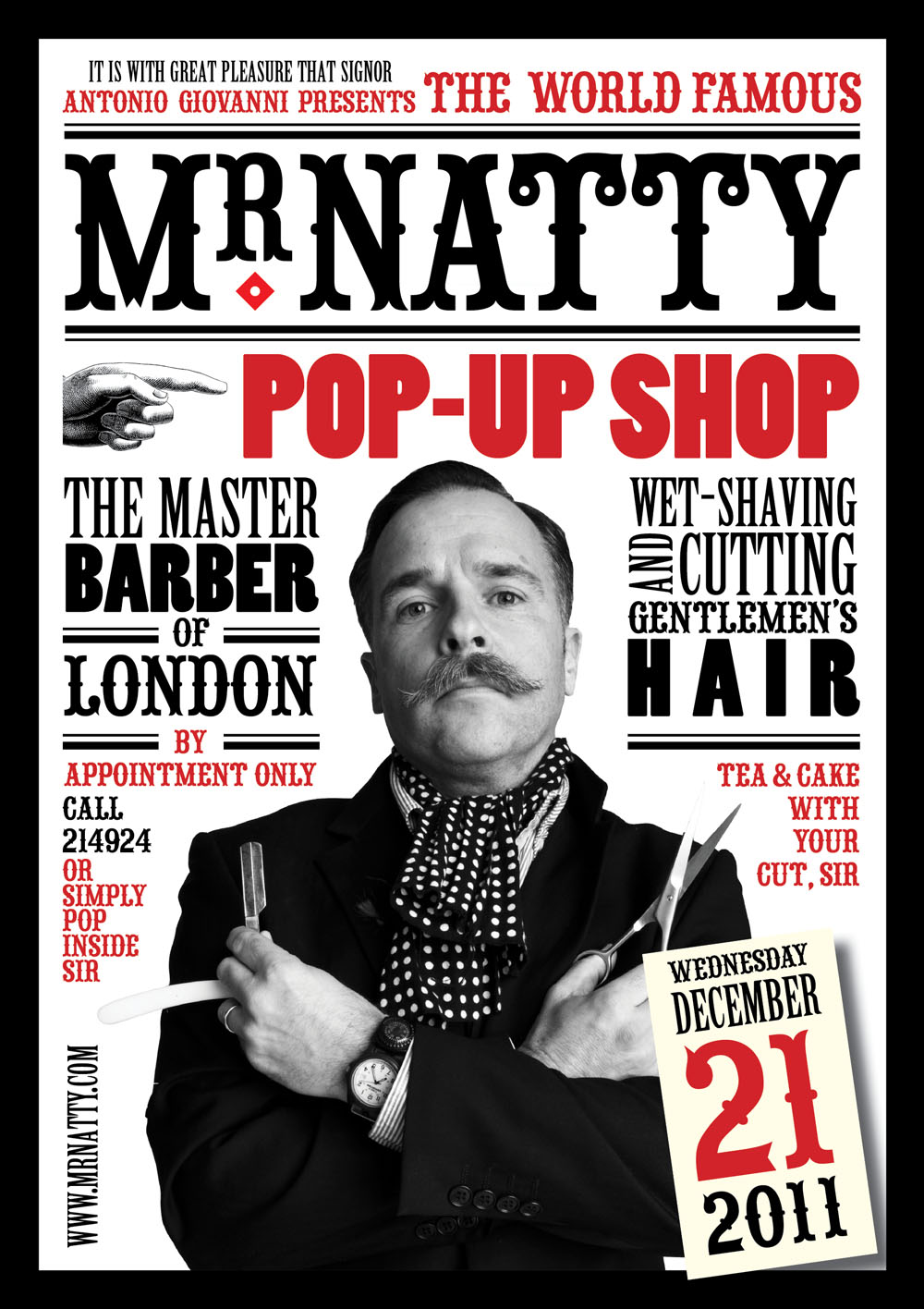 antonio giovanni: Mr Natty is coming to town