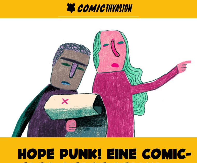 das myComics.de-Blog: HOPE PUNK! - Experimenteller Comic-Workshop in Berlin