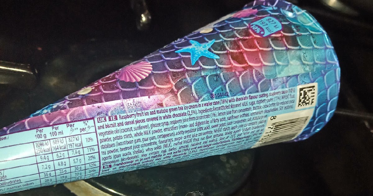 Supersupergirl's Food Reviews: [Review] Cornetto Mermaid Raspberry ...
