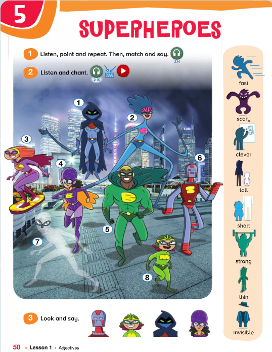 Mira nuestra clase!!: UNIT 5: SUPERHEROES (2º PRIMARIA)