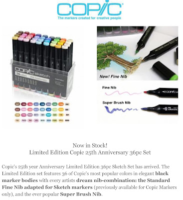 Life at Stamping Details: Limited Edition Copics Set in STOCK!!