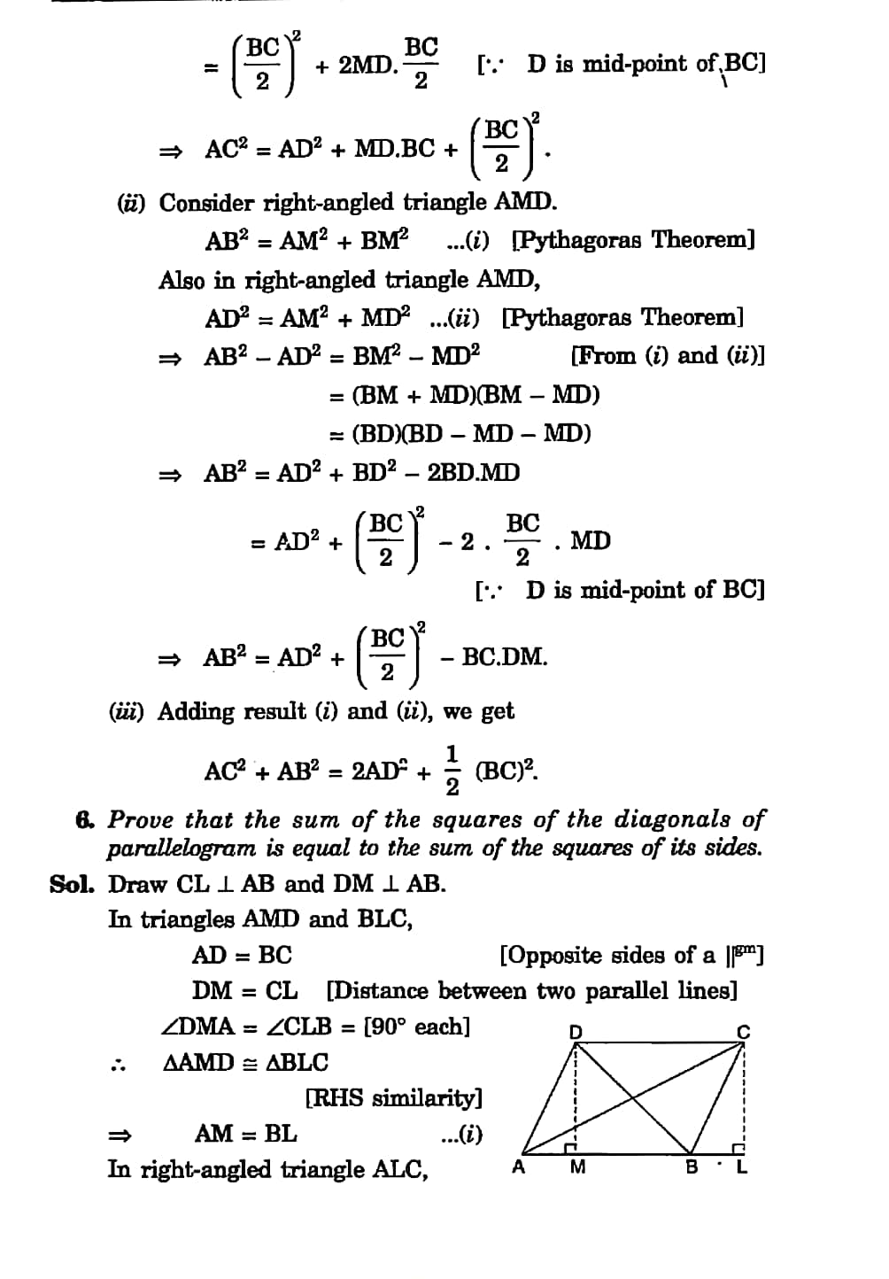 Triangles class 10 math - Studypur