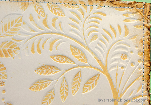 Layers of ink: Debossed Inked Card Set