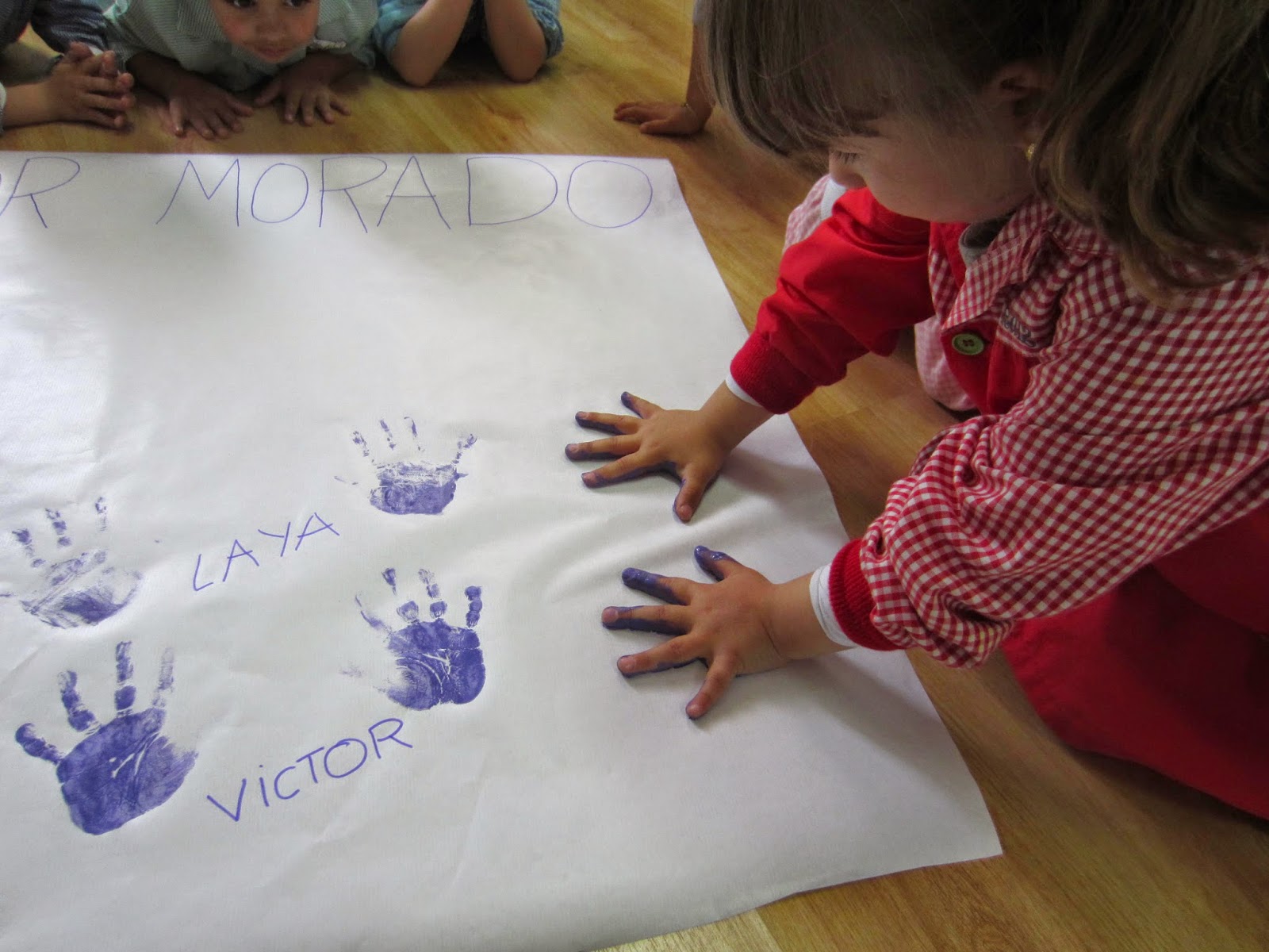 BLOG DE PATRI, educación infantil: ¡¡¡COLOR MORADO!!!