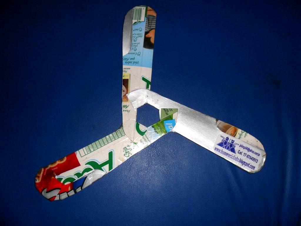 Bumerangue de Papel: Modelos atuais de bumerangue de papel