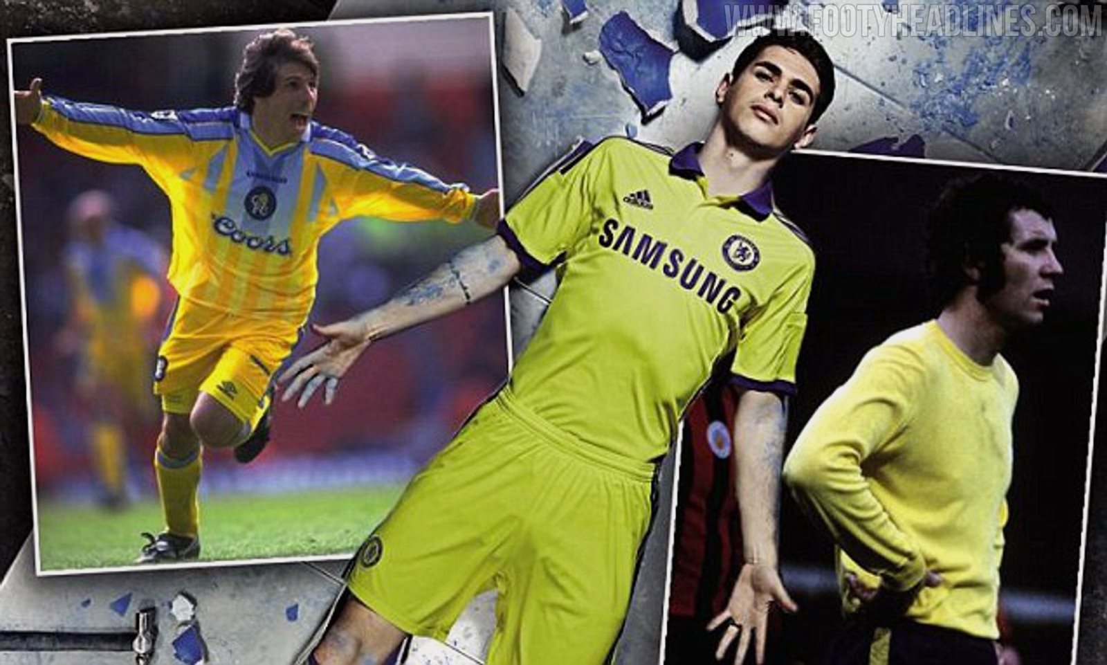 Comeback For 21-22: Chelsea's Yellow Kit History - Footy Headlines