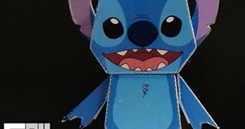 Lilo & Stitch: Stitch Paper Toy | Paperized Crafts