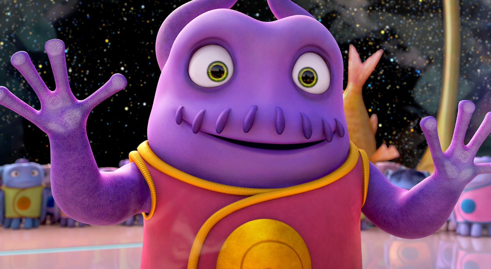 FIRST LOOK - Dreamworks Animations HOME. New Photos And New Trailer