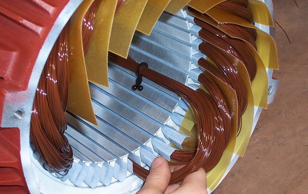 Most typical winding problems of three phase electric motors - Kida of ...