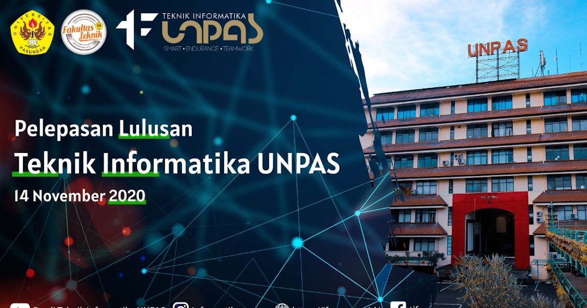 Pelepasan Lulusan Teknik Informatika Unpas Semester Ganjil 2020/2021