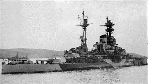 My Dad's War.: HMS Ramillies.