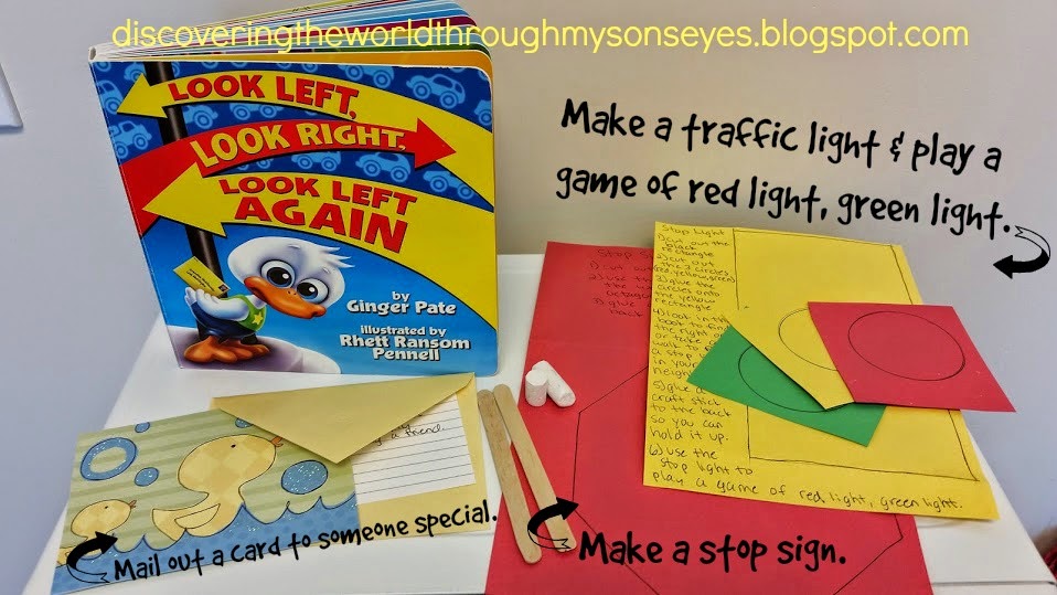 Summer Book Exchange Look Left,Look Right, Look Left Again Activities