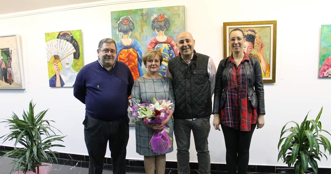 Huércal Overa Face: María del Mar del Pino Blesa expone en el Teatro ...