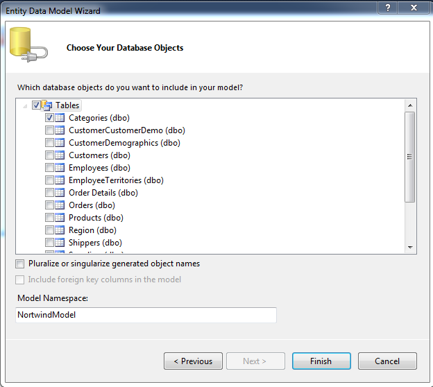 Ejemplo de Entity Framework con Windows Forms Ejemplo de Entity Framework con Windows Forms
