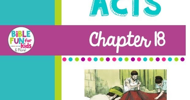 Acts Chapter 18 | Bible Fun For Kids
