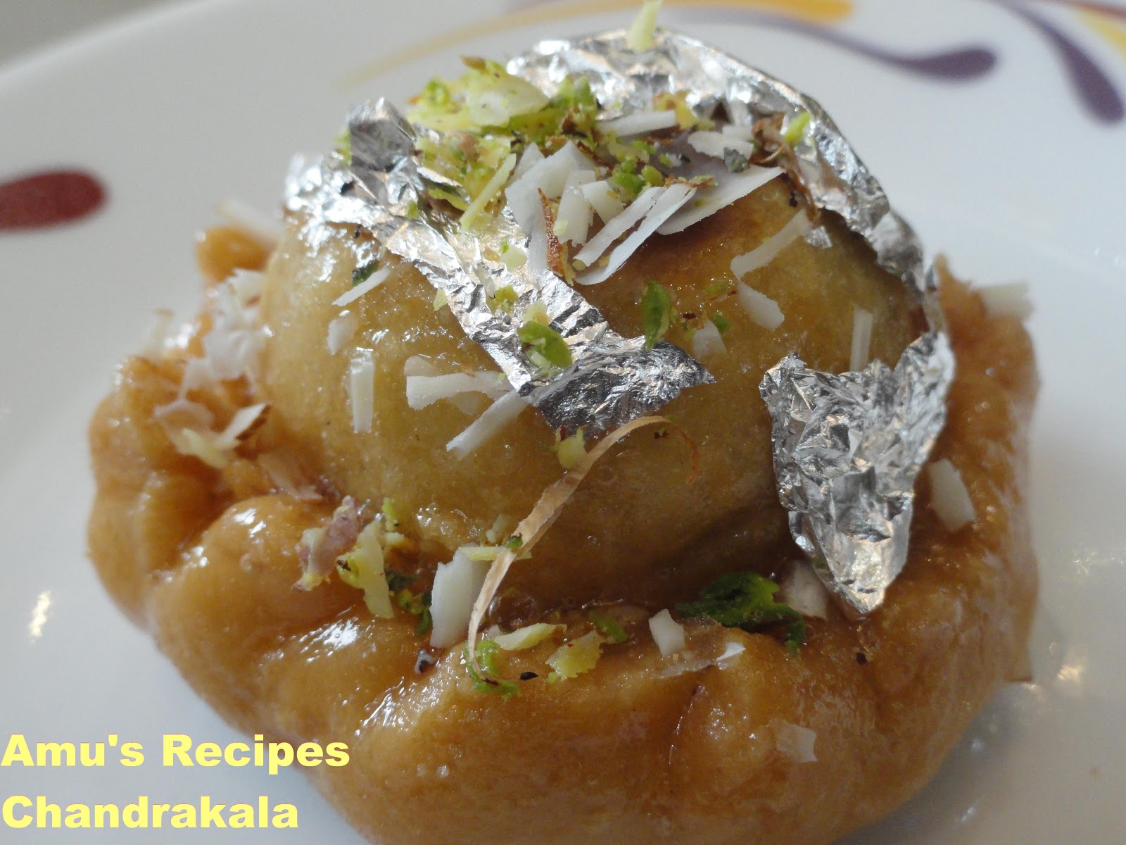AMU'S RECIPES: Chandrakala