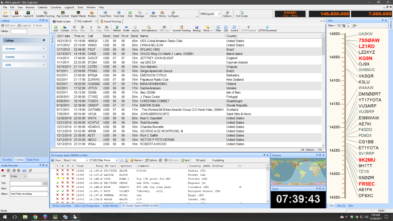 Free amateur radio logging software - monkeybda