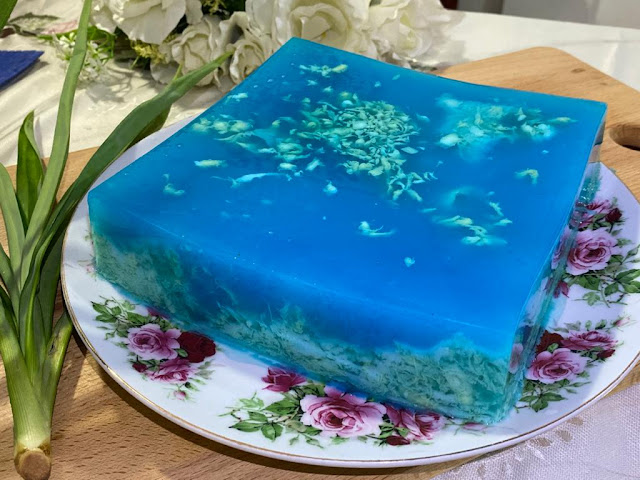 SurayaMSyed: Agar-agar Lumut Laut Biru