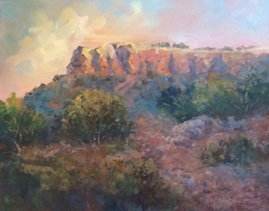 Lunell Gilley Fine Art: "Gathering of Angels" Original Impressionism ...