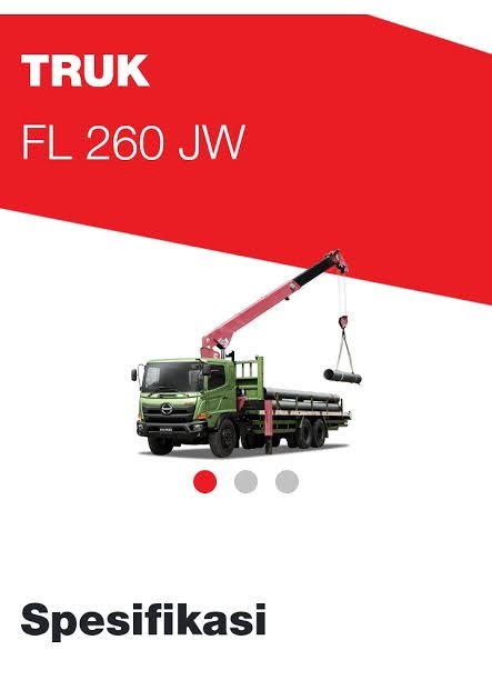 HINO 500 RANGER FL 260 JW