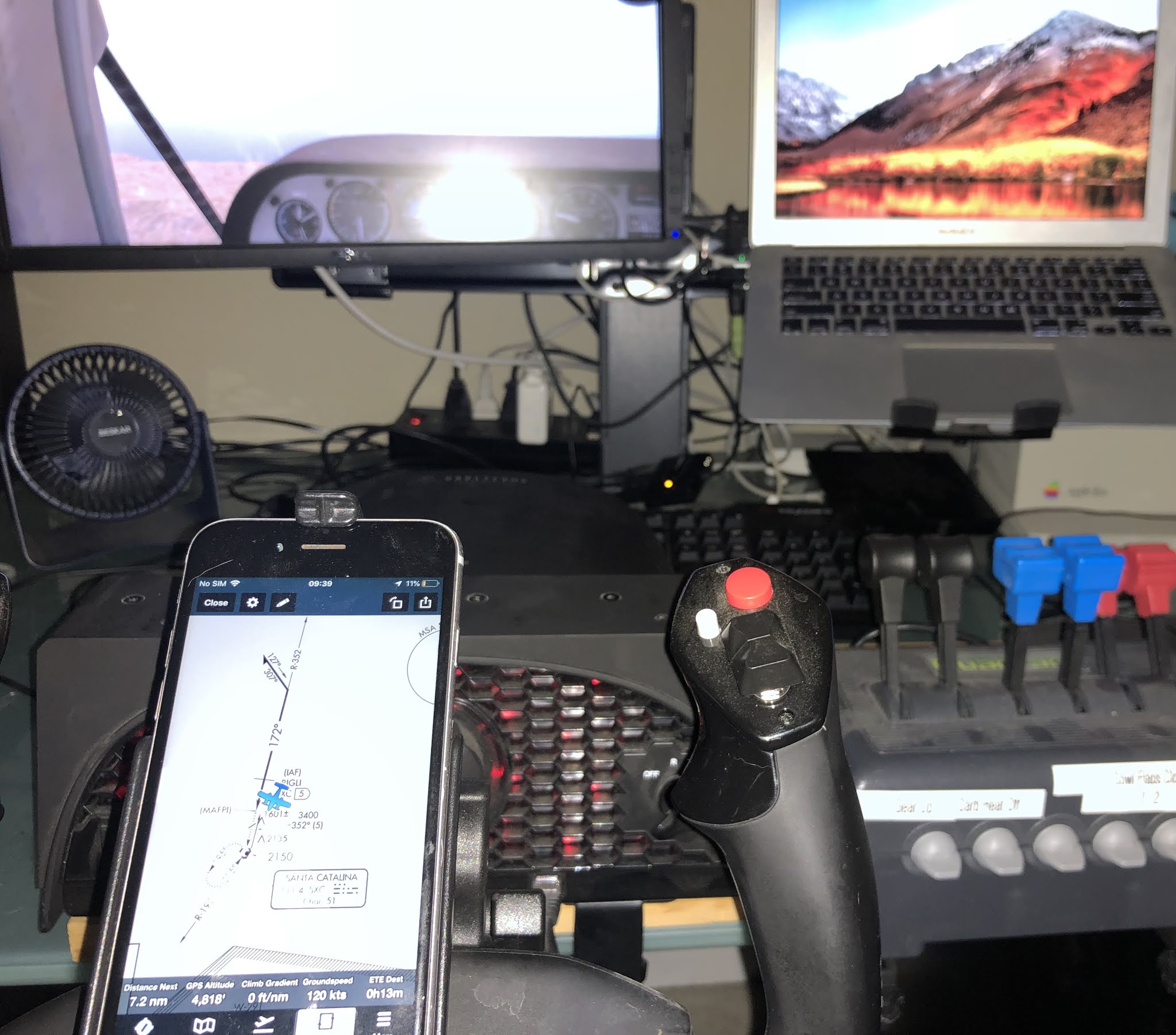 Flight Simulator setup