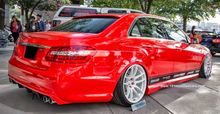 Mercedes-Benz E350 W212 on Work Wheels | BENZTUNING