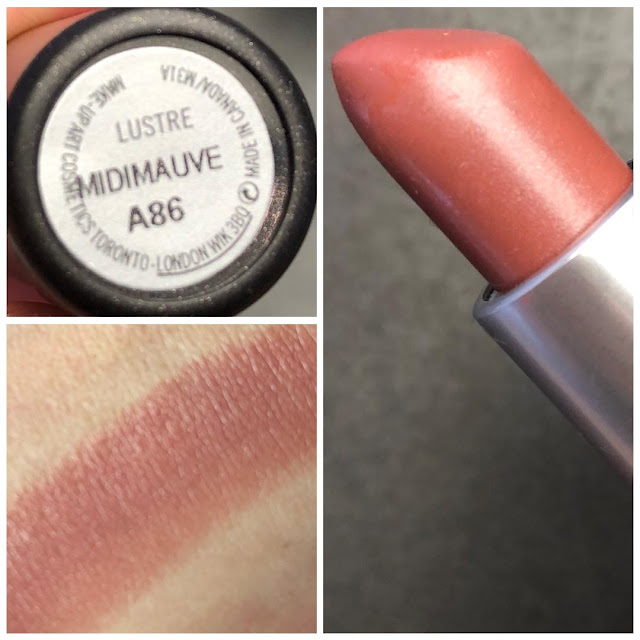 Swatches and list of MAC luster Lipsticks