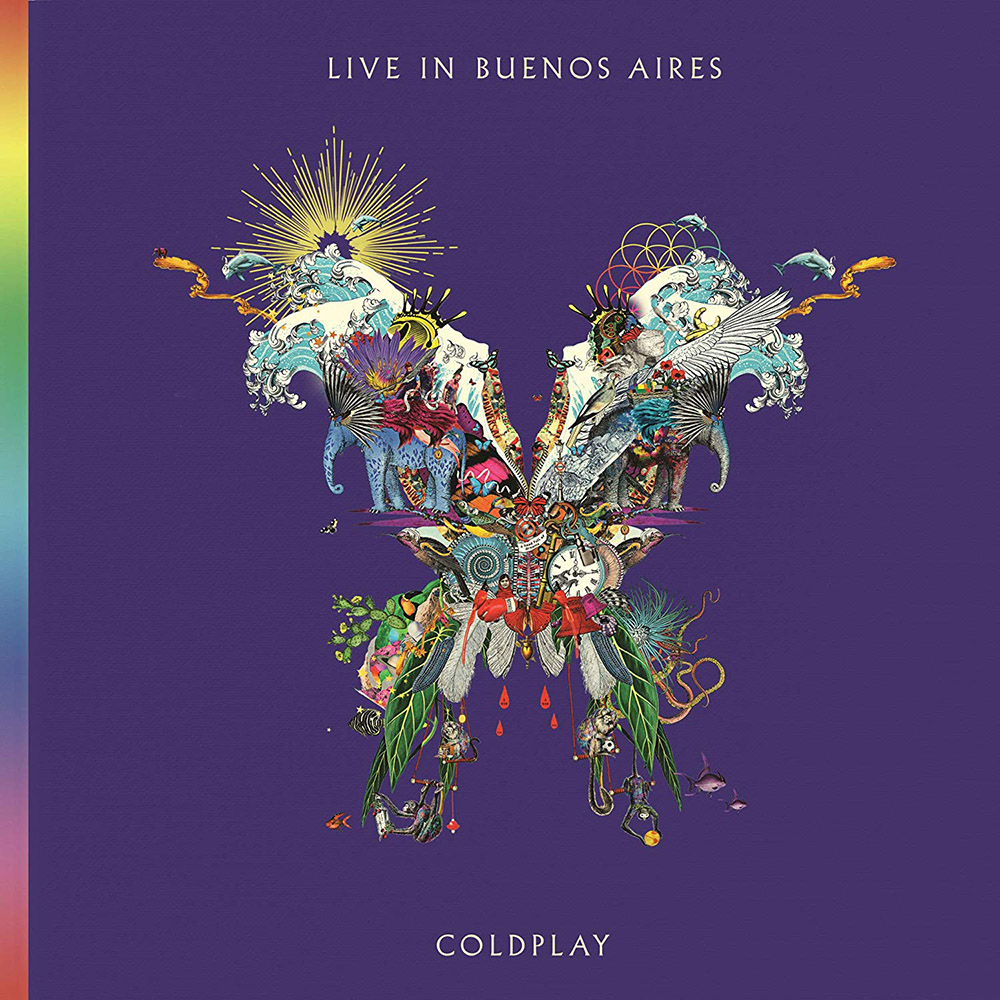 Encarte: Coldplay ‎- Live In Buenos Aires - Encartes Pop