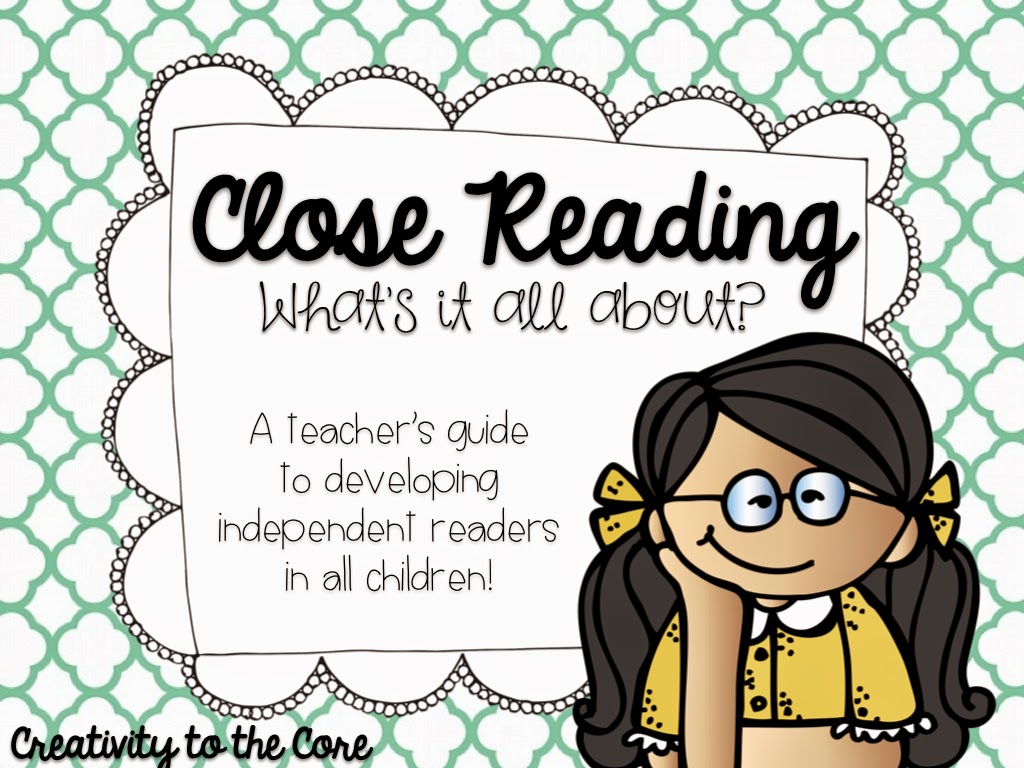 Creativity to the Core: Annotation {Close Reading Mini-Series}