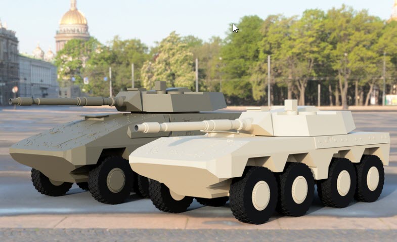 SNAFU!: Boxer Modded To Become A Credible Mobile Gun System...