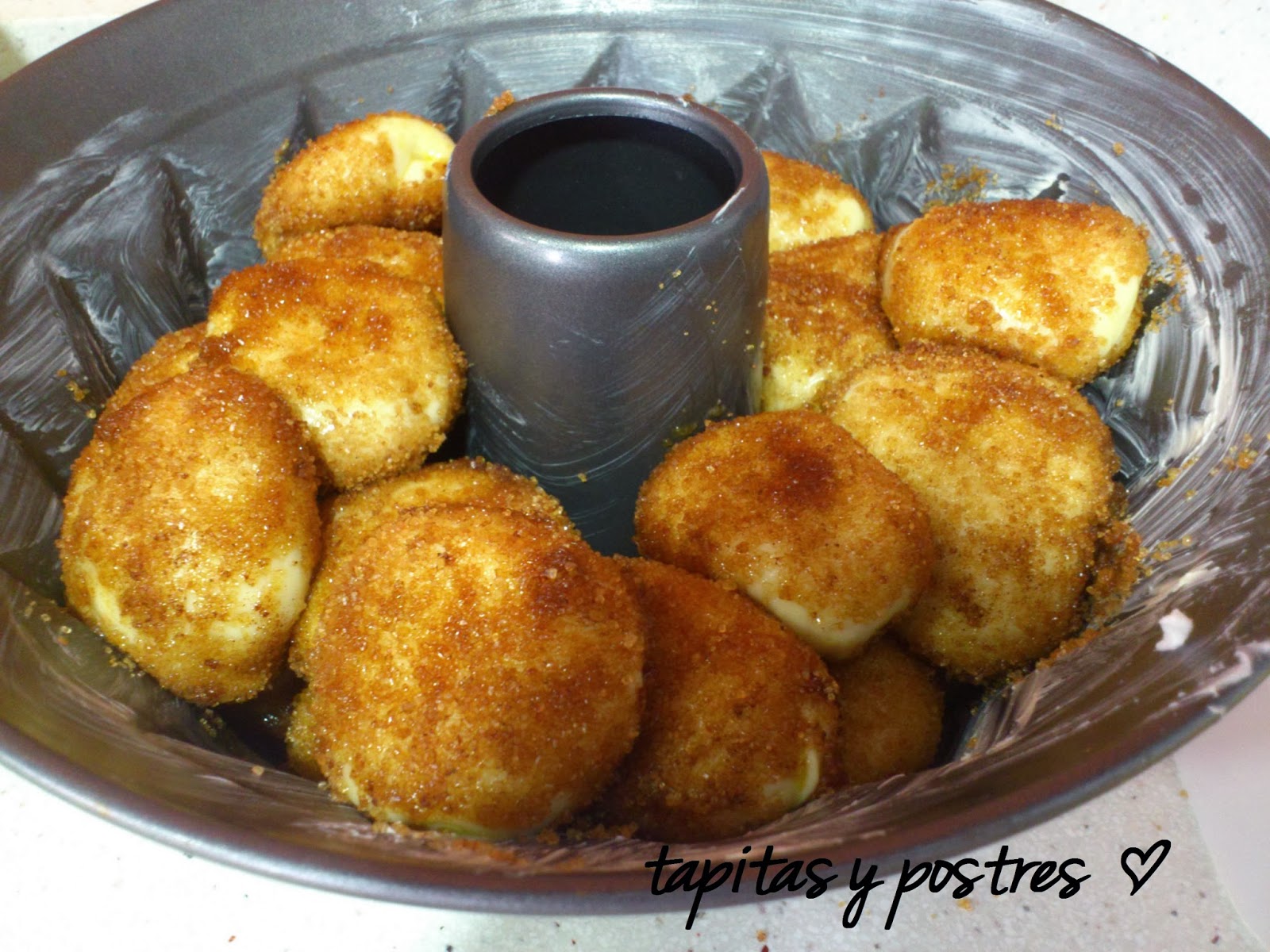 Tapitas y Postres: Pan de mono (Monkey Bread)