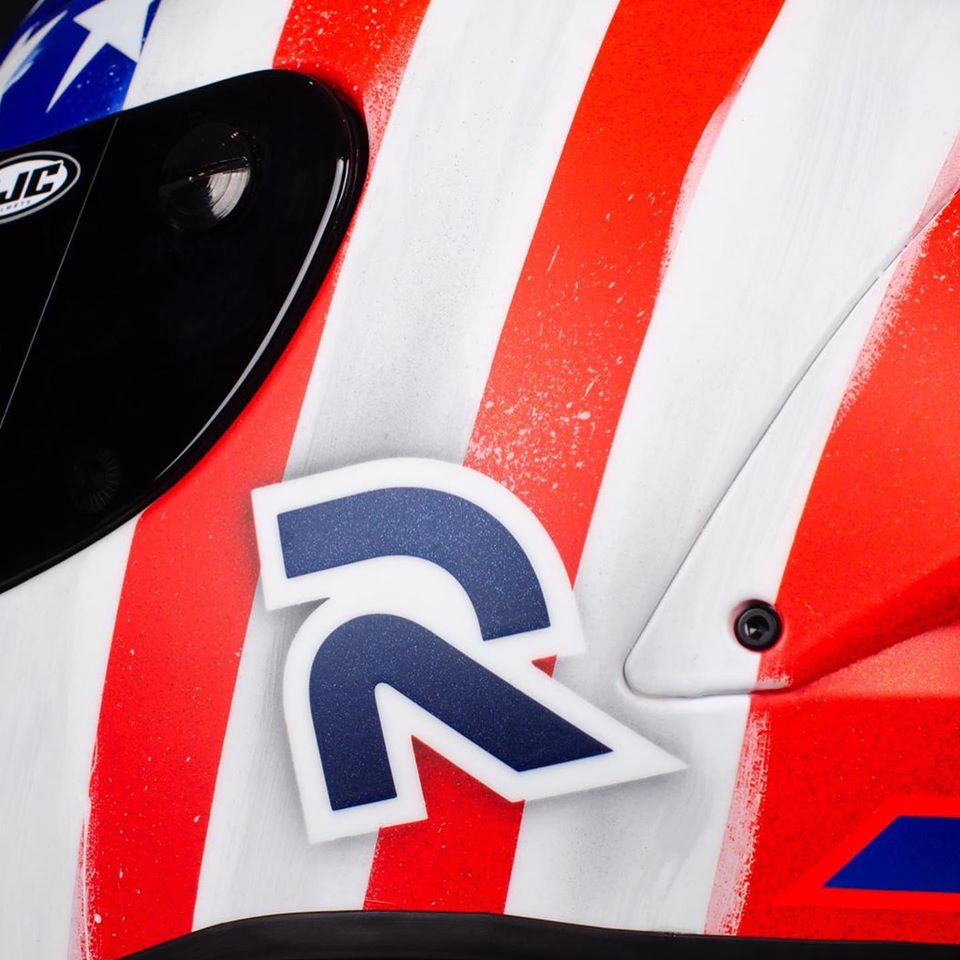 Racing Helmets Garage: HJC R-PHA 01R J.Roberts 2020 by Dave Designs