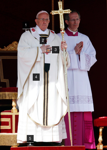 BLOG DE INGLÉS: POPE FRANCIS' CHOICE OF VESTMENTS AND ATTIRE