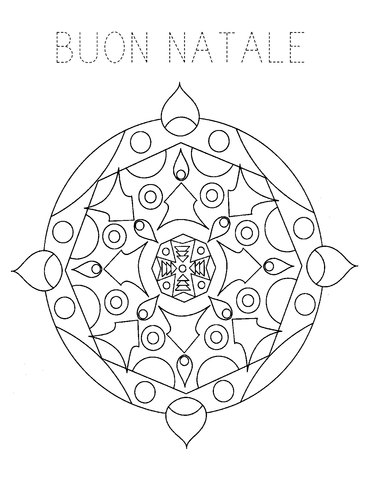 La maestra Linda: Natale mandala