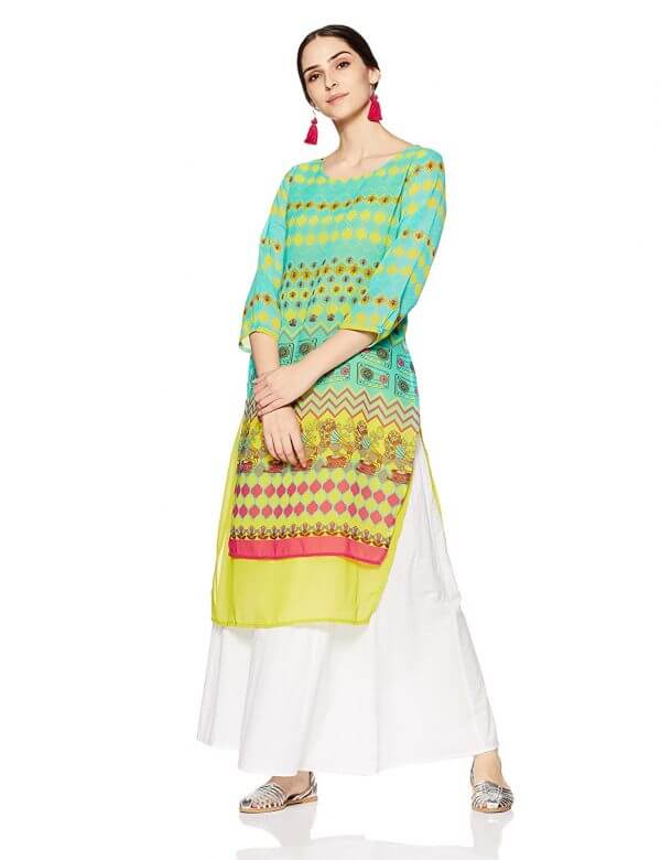 Georgeous Georgette Kurti Designer for Girls