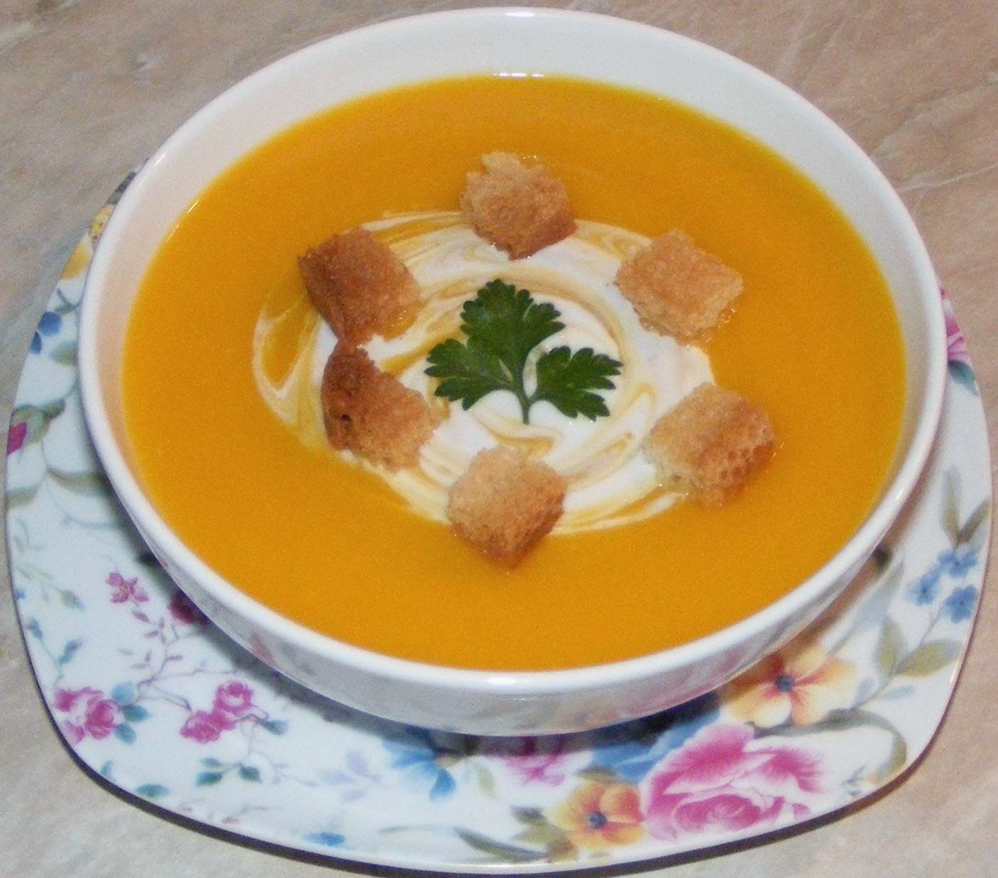 Supa crema de dovleac | Preparatedevis.ro