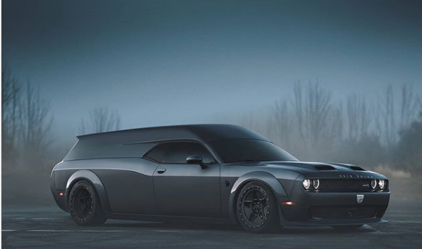 Calvin's Canadian Cave of Coolness: Dodge Hellcat Hearse Is Also A ...
