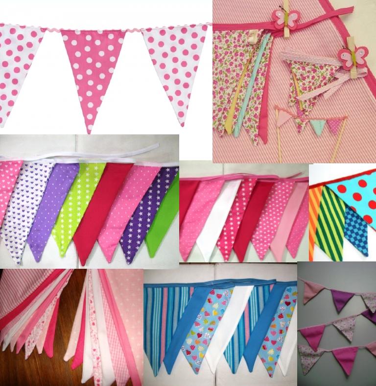 Manualidades Luna Clara: BANDERINES